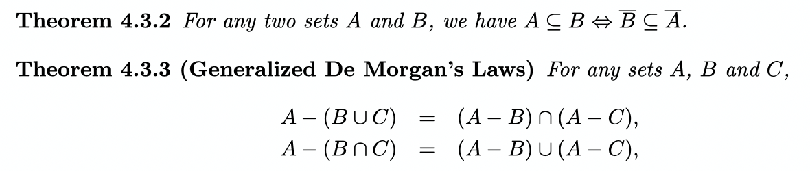 Solved 10. Prove Theorem 4.3.2 11. Prove Theorem 4.3.3 | Chegg.com