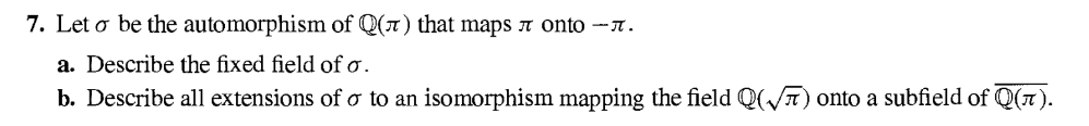 Solved code class="asciimath">Let \sigma be the automorphism | Chegg.com