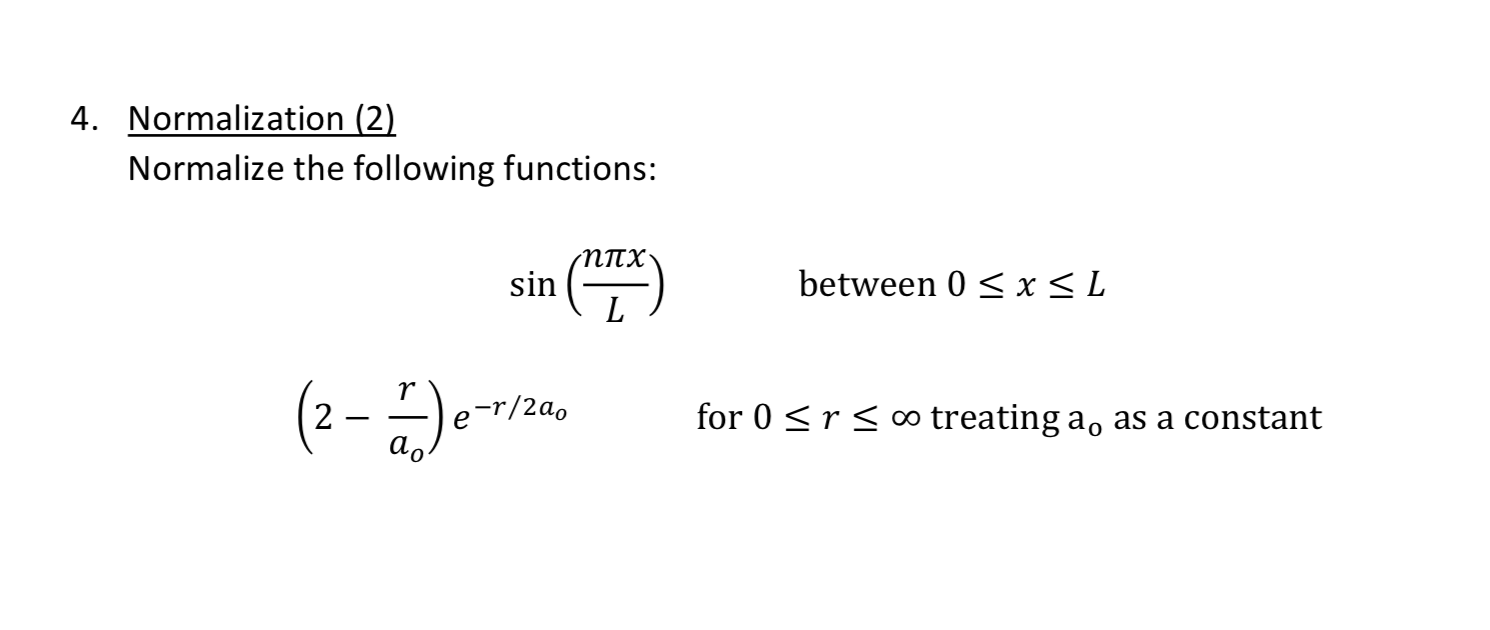 Solved 4. Normalization (2) Normalize the following | Chegg.com