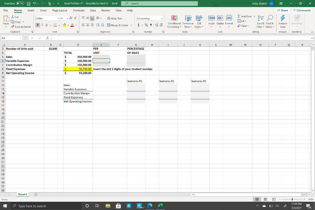 Solved ZOOM Because of the importance of fluency in Excel | Chegg.com