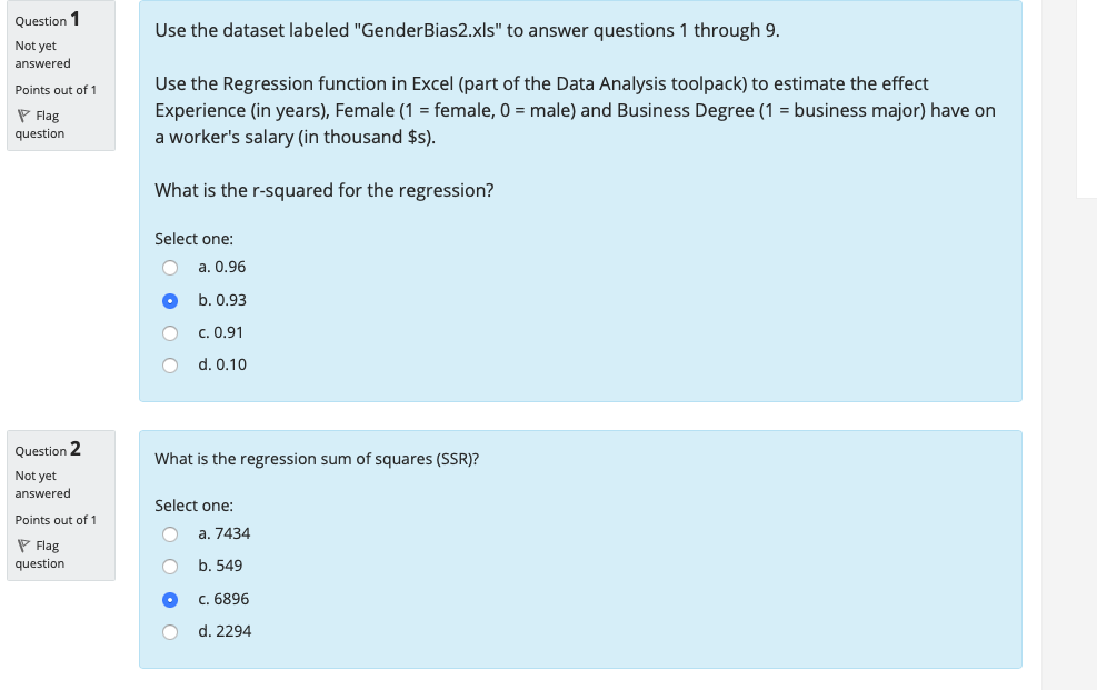 Solved SUMMARY OUTPUT Regression Statistics Multiple R R | Chegg.com