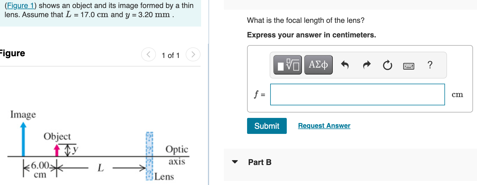 Solved (Figure 1) shows an object and its image formed by a | Chegg.com
