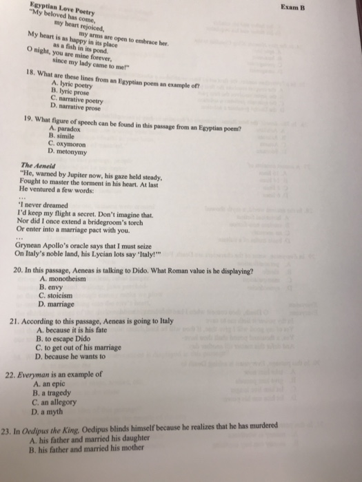 Lyric Poem About Love