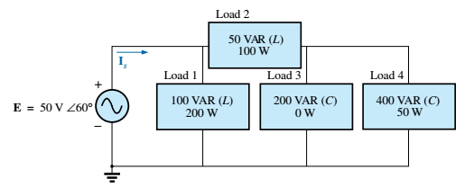 Solved Determine ST, the total apparent power (or phasor | Chegg.com