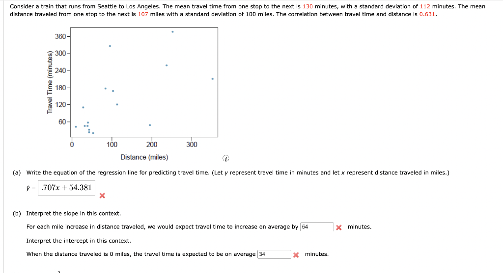 Solved Consider a train that runs from Seattle to Los | Chegg.com