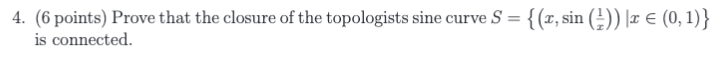 Solved 4. (6 points) Prove that the closure of the | Chegg.com