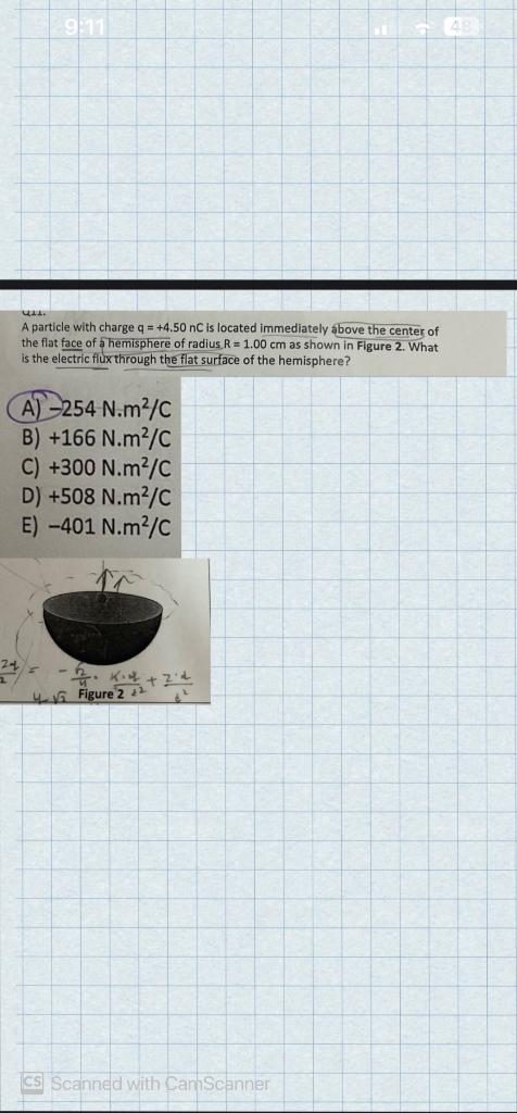Solved A particle with charge q=+4.50nC is located | Chegg.com