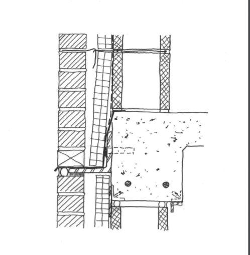 Solved MASONRY WALL DETAIL Label ALL elements. There should | Chegg.com