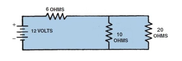 Solved Calculate the current flow in this circuit. (Round | Chegg.com