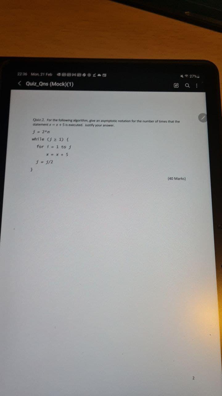 Solved 22:36 Mon, 21 Foto K27%