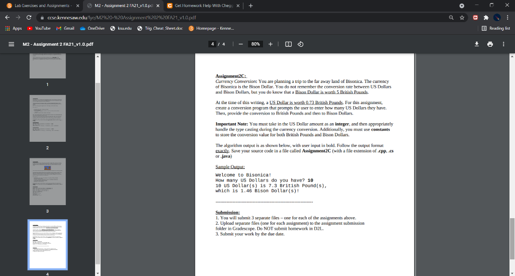 Solved Lab Exercises and Assignments - X M2 - Assignment 2 | Chegg.com