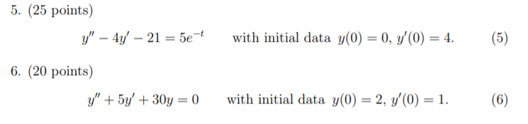 Solved Use the Laplace transform method to solve all | Chegg.com