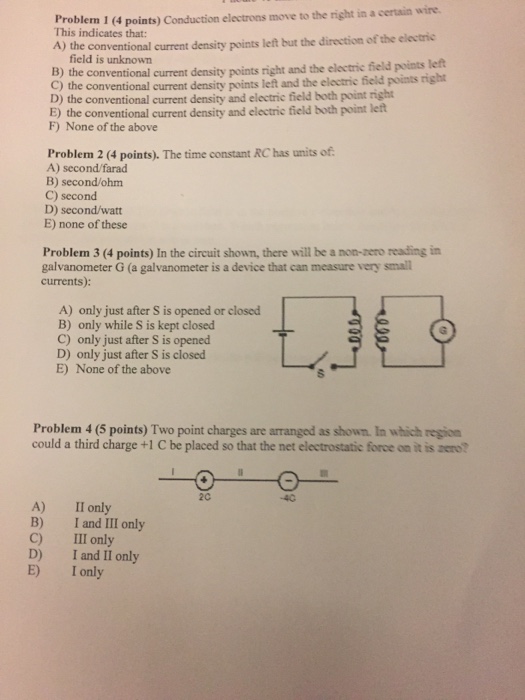 Solved Conduction electrons move to the right in a certain | Chegg.com