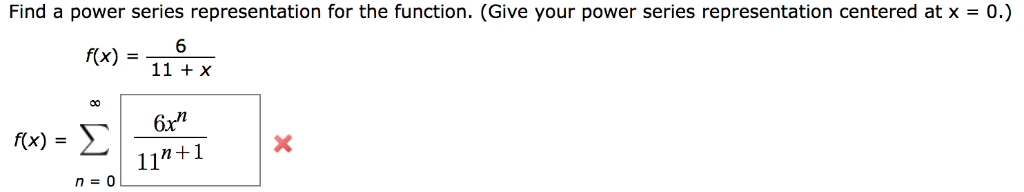 Solved (a) Find a power series representation for rx) = ln(1 | Chegg.com