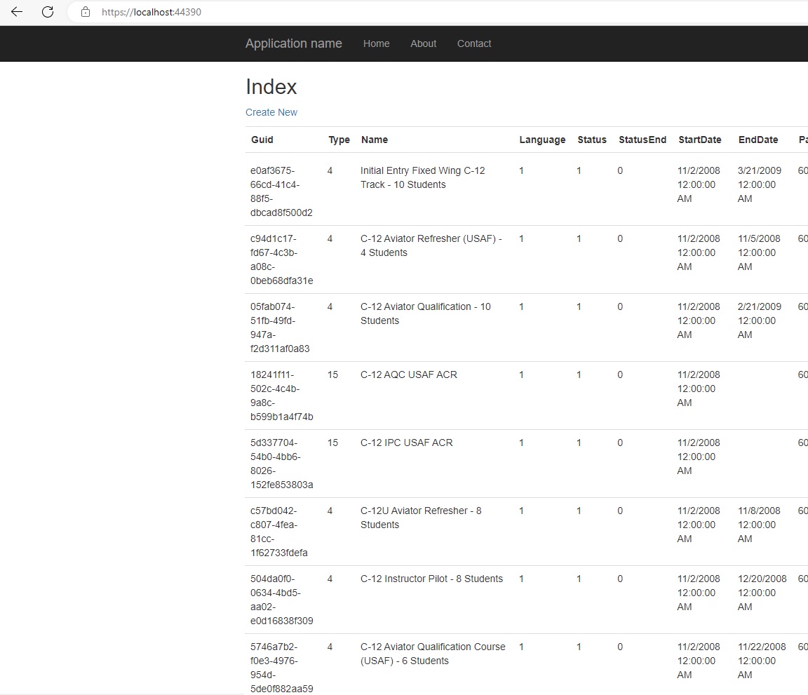 Solved VS2019 ASP.NET MVCIs it possible to create a runtime | Chegg.com