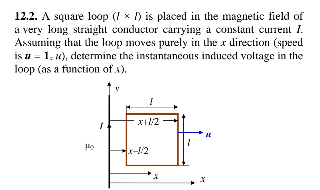 Solved A square loop, of side 20 ﻿cm, ﻿is located in free | Chegg.com