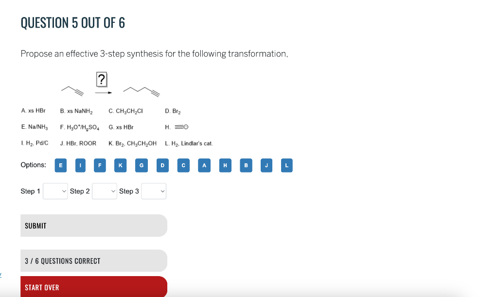 Solved Propose an effective 3-step synthesis for the | Chegg.com