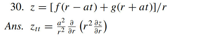 Solved Eliminate the arbitrary functions and obtain partial | Chegg.com