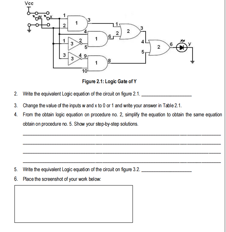 Solved 1 Construct The Circuit In Figure 21 Below On Your 