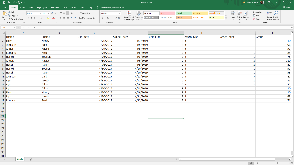 Solved 1. Write a SQL query to find all students with | Chegg.com