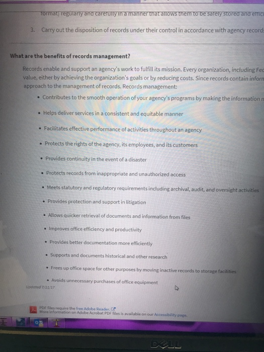 Solved From the list given, tell me your top three choices | Chegg.com