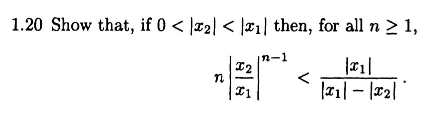 Solved 1.20 Show that, if 0