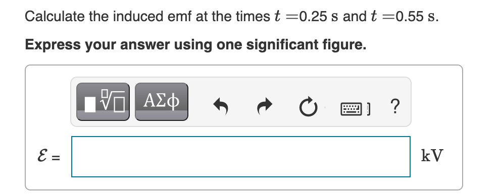 Solved IP The magnetic flux through a single-loop coil is | Chegg.com