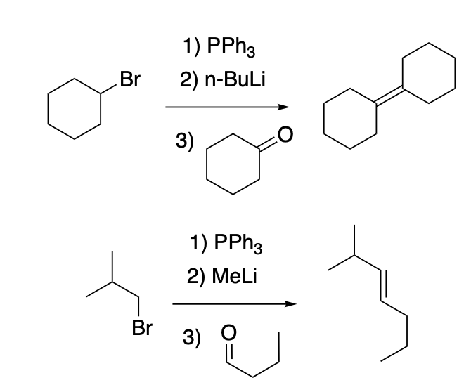 Solved Show mechanism for the two different reactions | Chegg.com