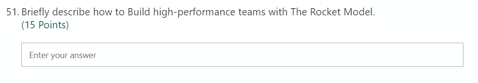 Solved 51. Briefly describe how to Build high-performance | Chegg.com