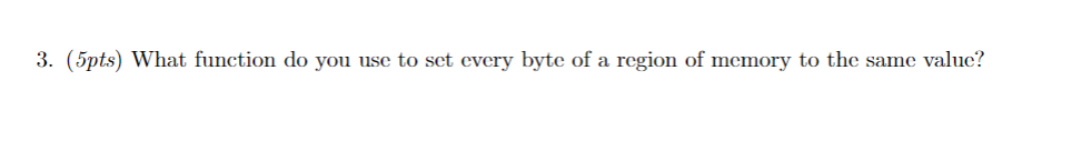 Solved 3. (5pts) Given the following structure: typedef | Chegg.com