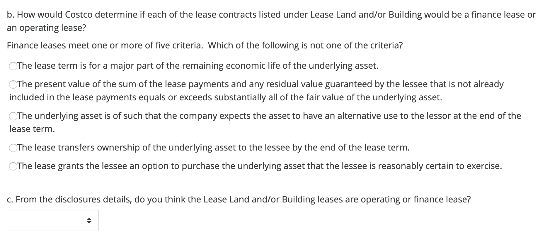 Analyzing and Capitalizing Operating Lease Payments | Chegg.com