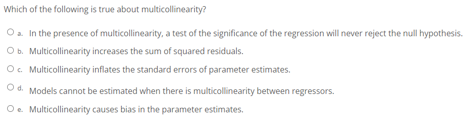 Solved Which of the following is true about | Chegg.com