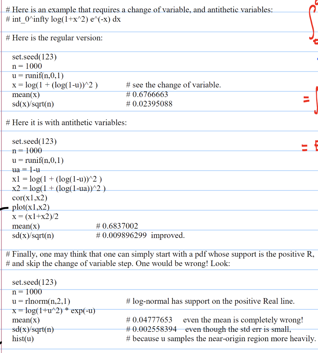 Solved \# Here is an example that requires a change of | Chegg.com
