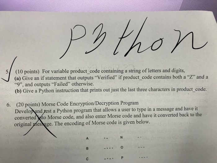 Solved For variable product_ code containing a string of | Chegg.com
