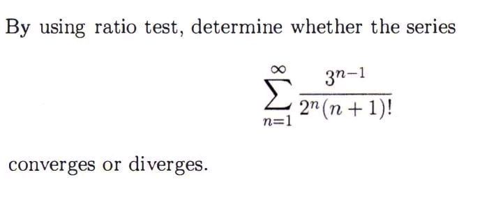 Solved Find The Sum Of The First N Terms Of The Series Sn