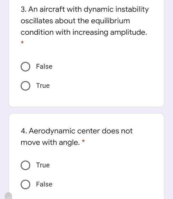 Solved 3. An aircraft with dynamic instability oscillates | Chegg.com