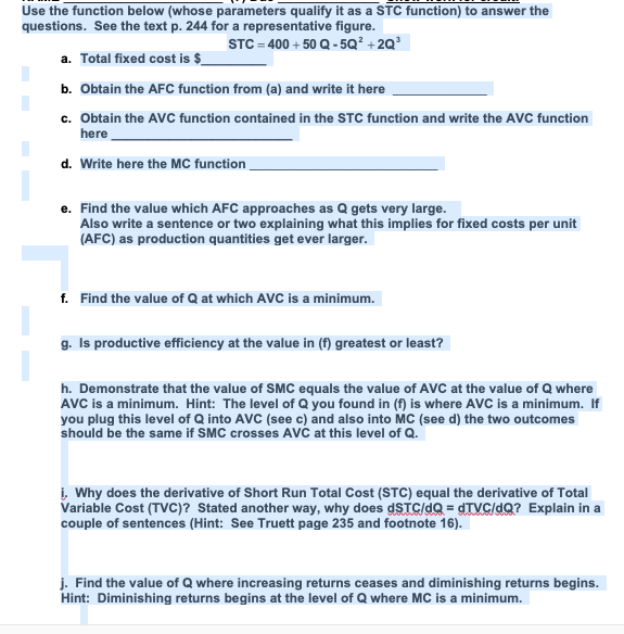 Solved Use the function below (whose parameters qualify it | Chegg.com