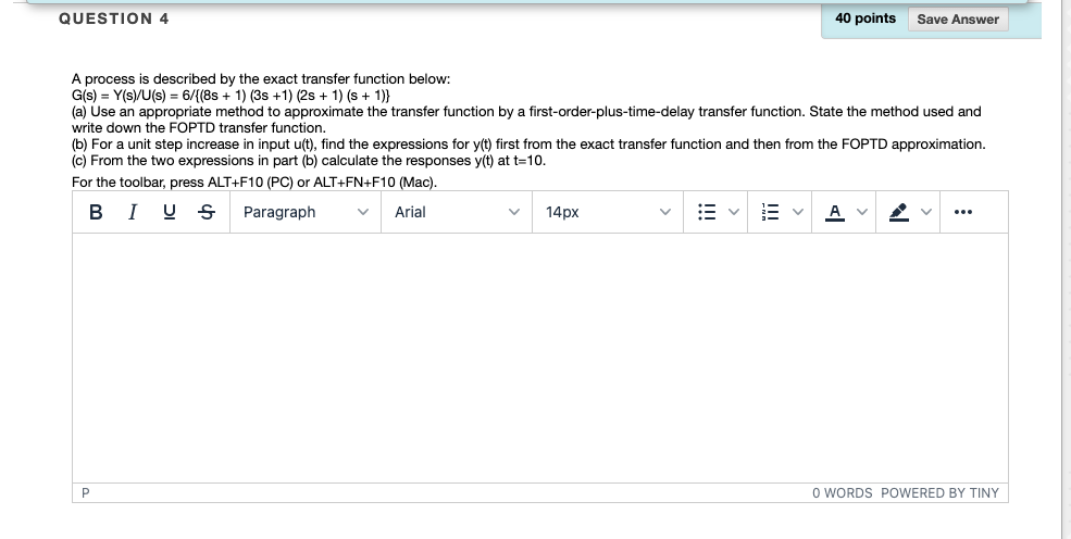 Solved QUESTION 4 40 points Save Answer A process is | Chegg.com