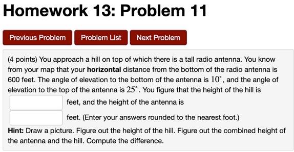 Solved Homework 13: Problem 11 Previous Problem Problem List | Chegg.com