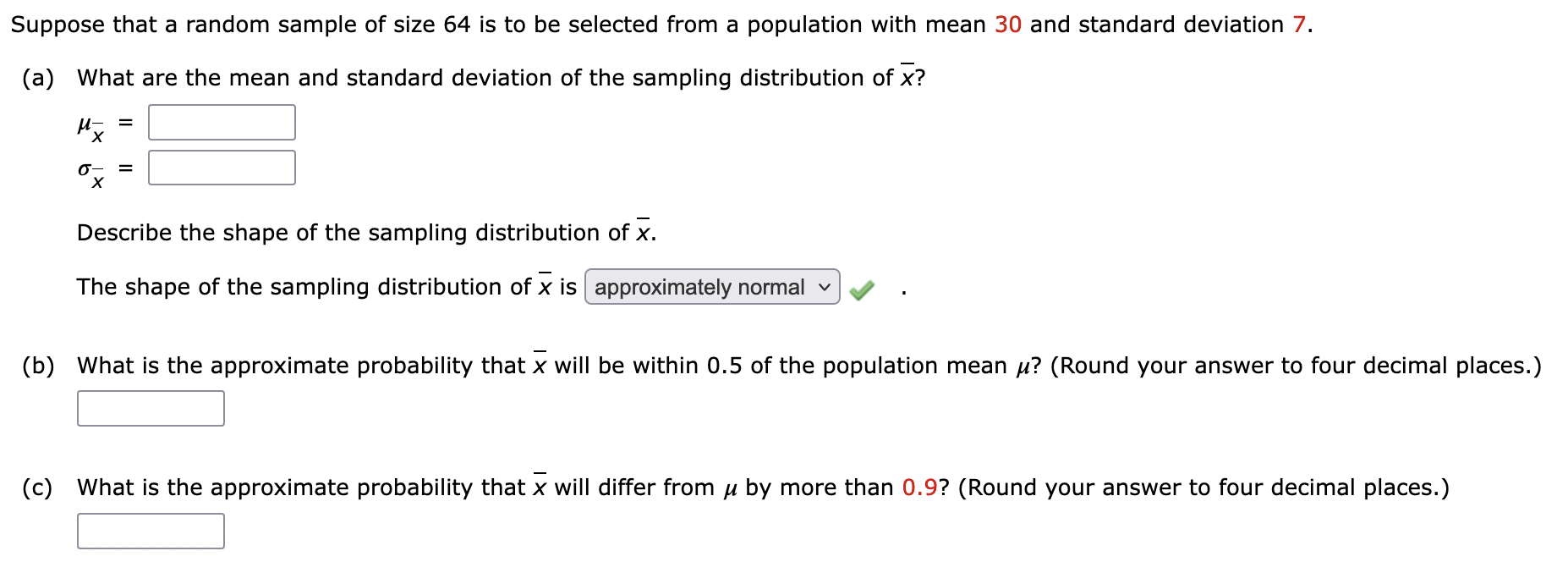 Solved Suppose that a random sample of size 64 is to be | Chegg.com