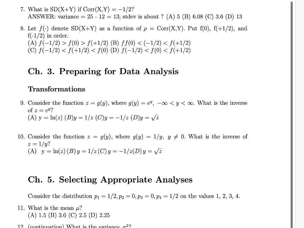 Solved Ch 1 What Is Multivariate Analysis Vectors And