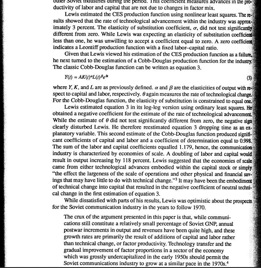 Solved Part Iii Estimation ̶ Production Function Read Ch