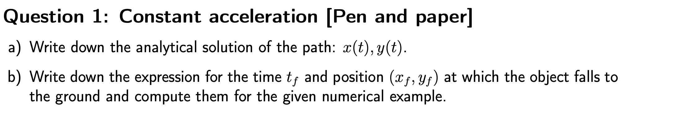 Solved In this exercise, you will verify the Principle of | Chegg.com