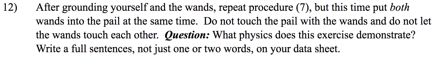 Solved Please answer the questions about the electrostatic | Chegg.com