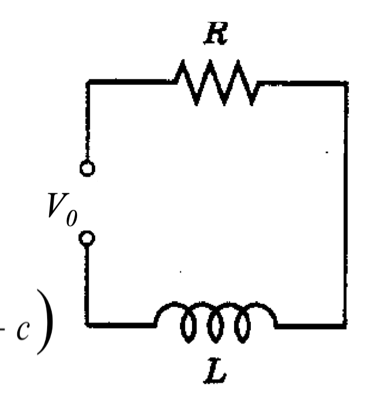 Solved Extra-Credit Given a series RL circuit (as on pages | Chegg.com