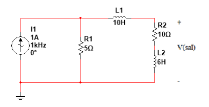 Solved Transfer the circuit of the figure to the frequency | Chegg.com