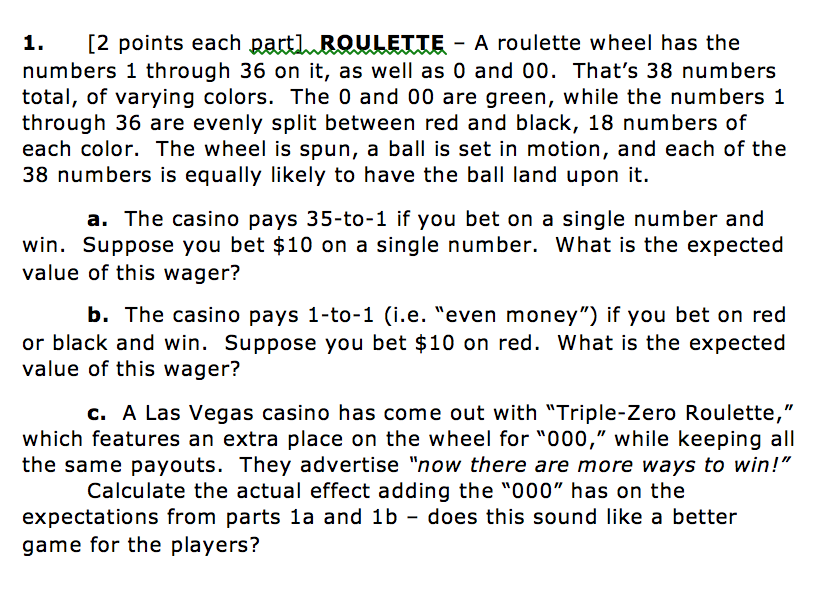 Parts Of A Roulette Wheel