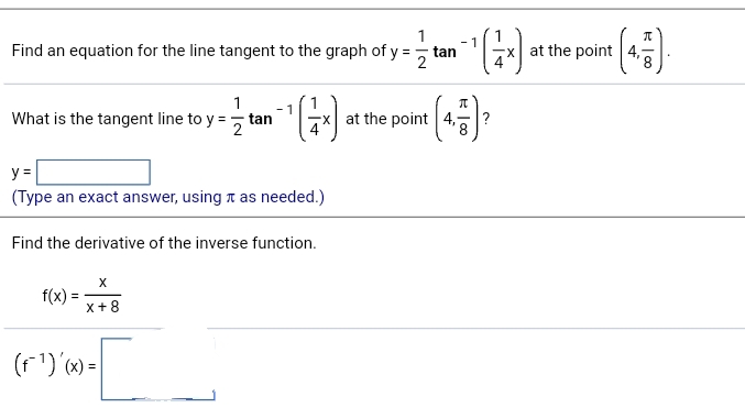 Solved Find an equation for the line tangent to the graph of | Chegg.com