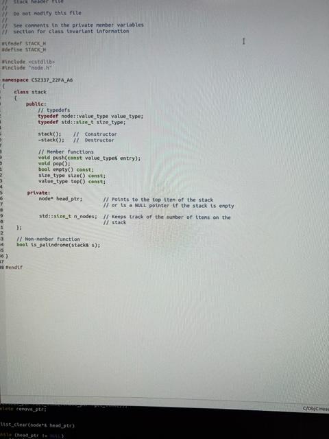 Solved Implement A Stack Using A Linked List And Toolkit 8067