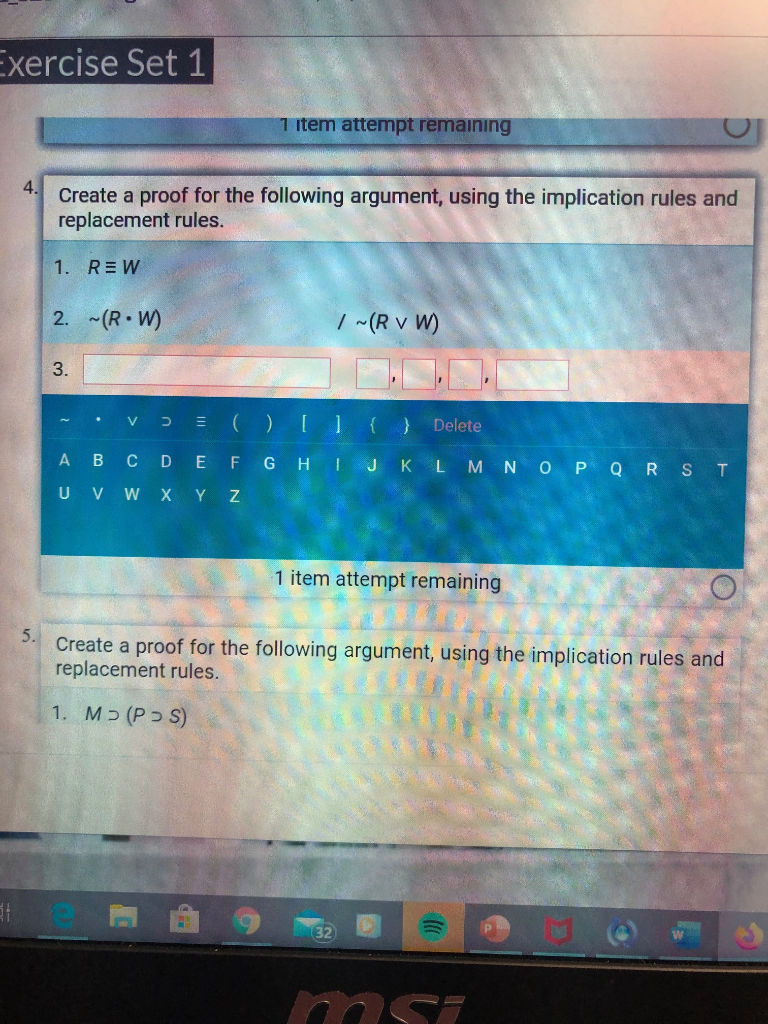 Solved __520 > Assignments > Level 2, 8F, Exercise Set 1 | Chegg.com